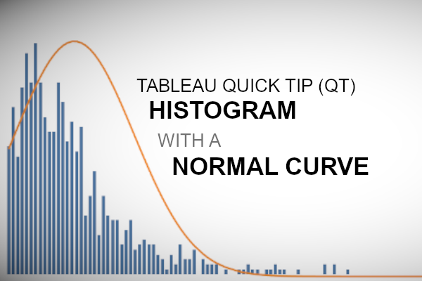 Tableau QT Histogram With Normal Curve Toan Hoang